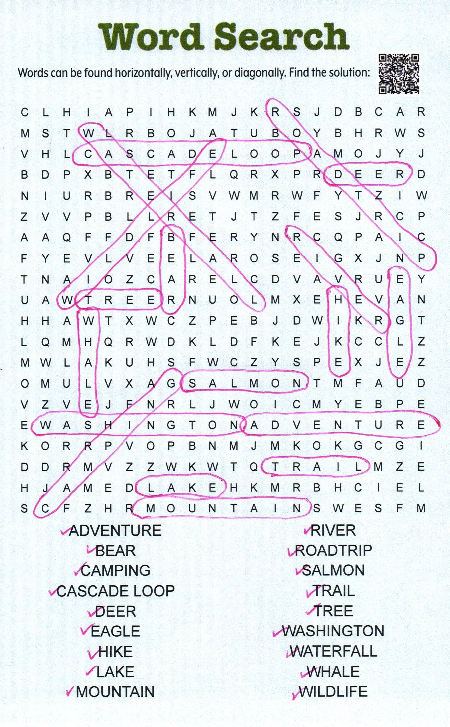 Word Search Solution